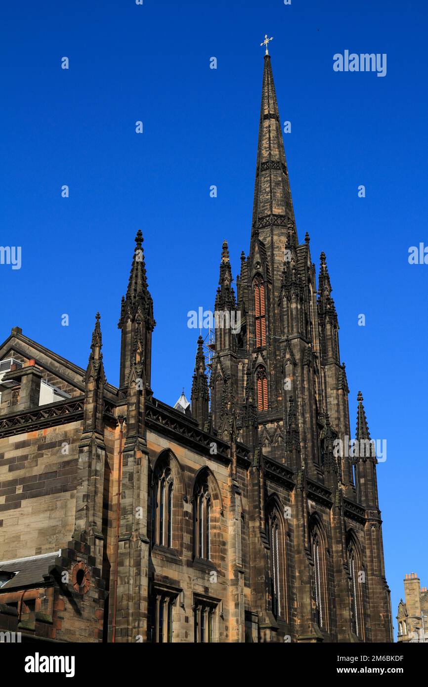 The Hub at the top of Edinburgh's Royal Mile, Scotland Stock Photo - Alamy