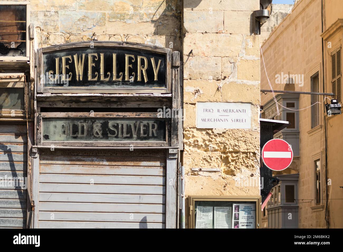 Merchants street valletta malta hi-res stock photography and images - Alamy