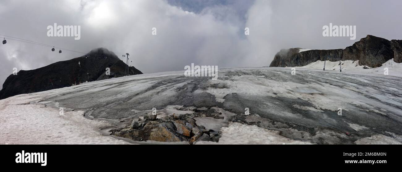 Glacier of Kitzsteinhorn, Kaprun, Austria Stock Photo - Alamy