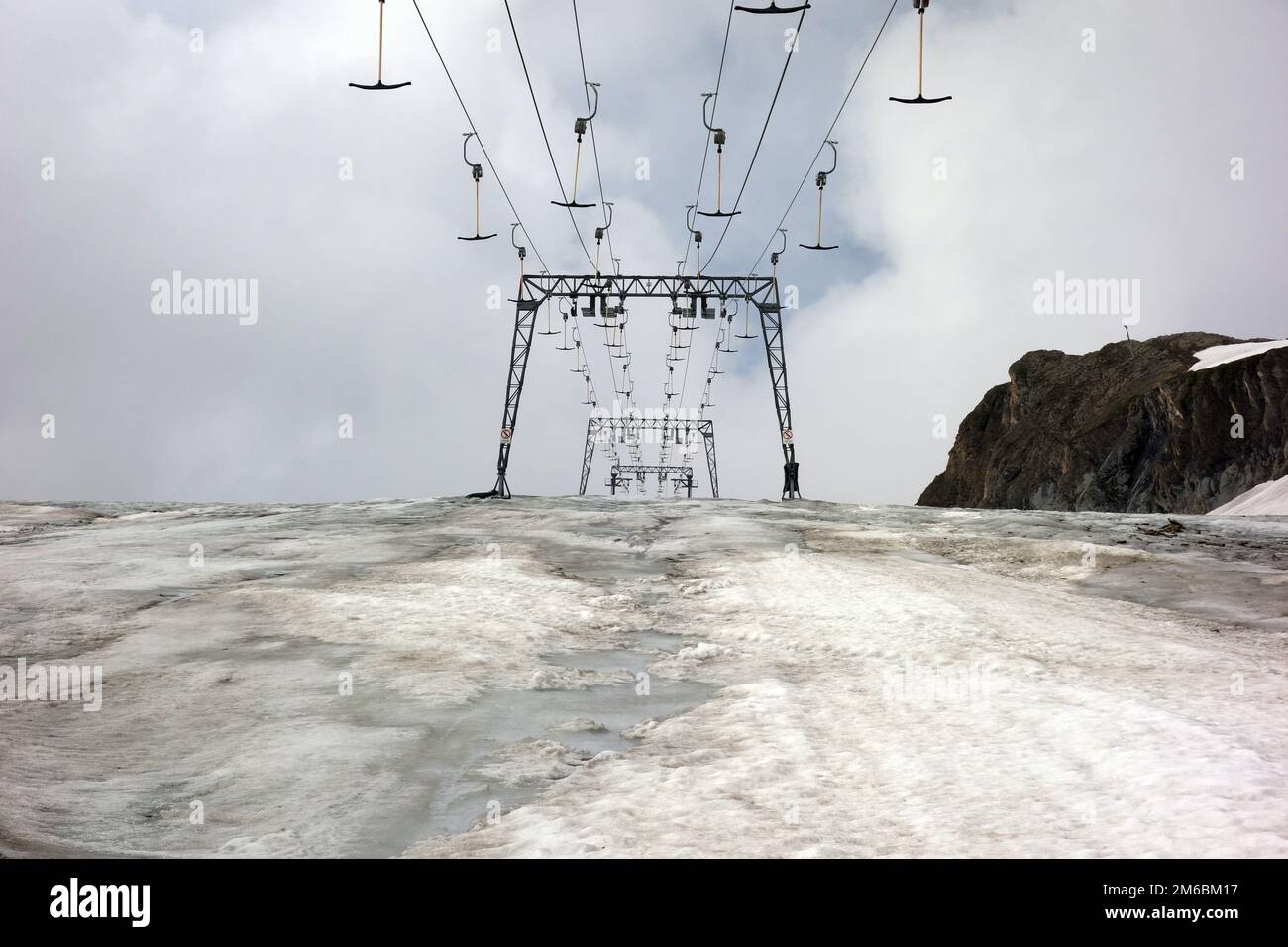 Glacier of Kitzsteinhorn, Kaprun, Austria Stock Photo - Alamy
