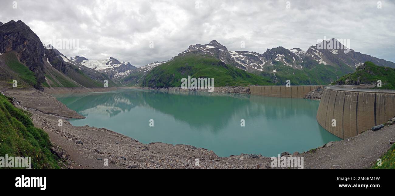 Mooserboden dam and reservoir hi-res stock photography and images - Alamy