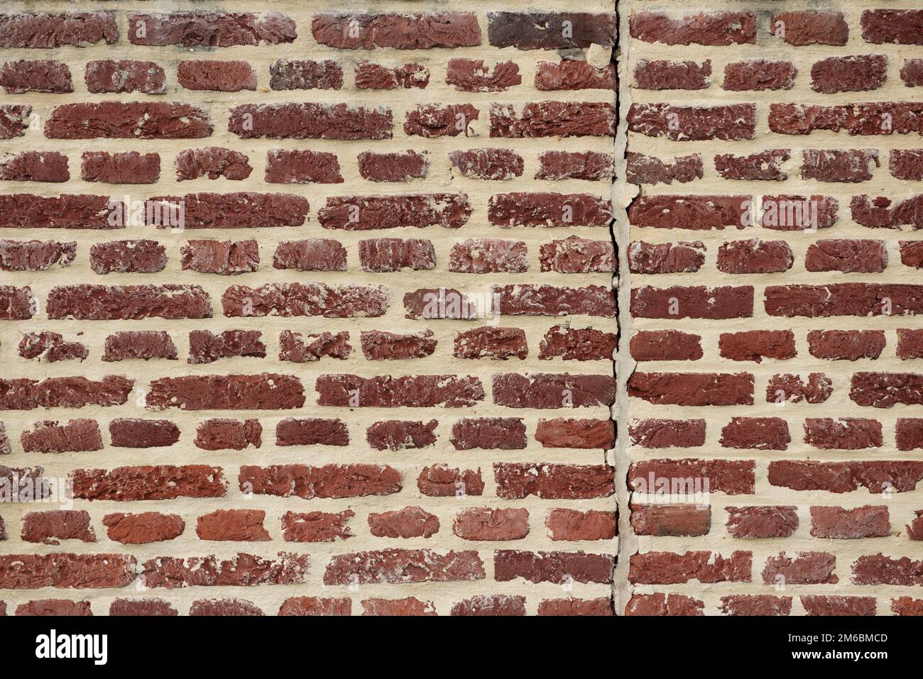 brickwork and the joint of two walls Stock Photo - Alamy