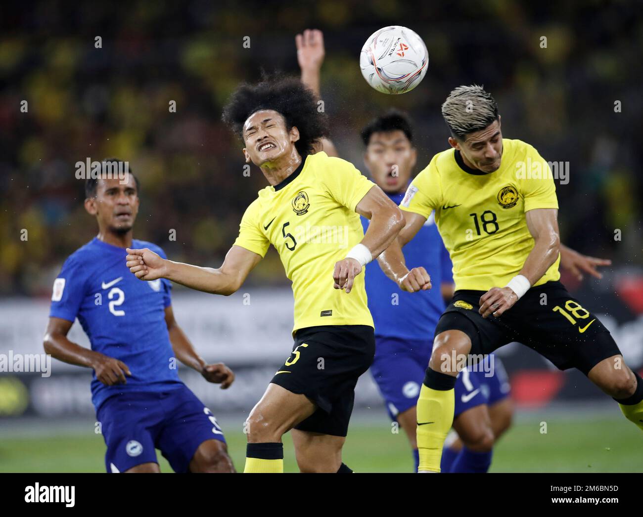 Kuala Lumpur, Malaysia. 03rd Jan, 2023. Brendan Seng Ling Gan (R) and ...
