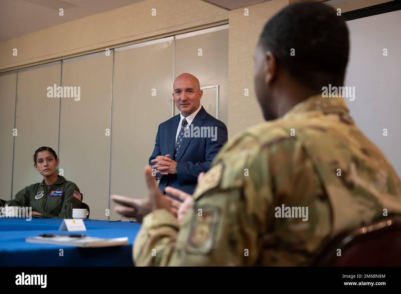U.S. Air Force Staff Sgt. Antoine Hicks, 18th Civil Engineer Squadron ...