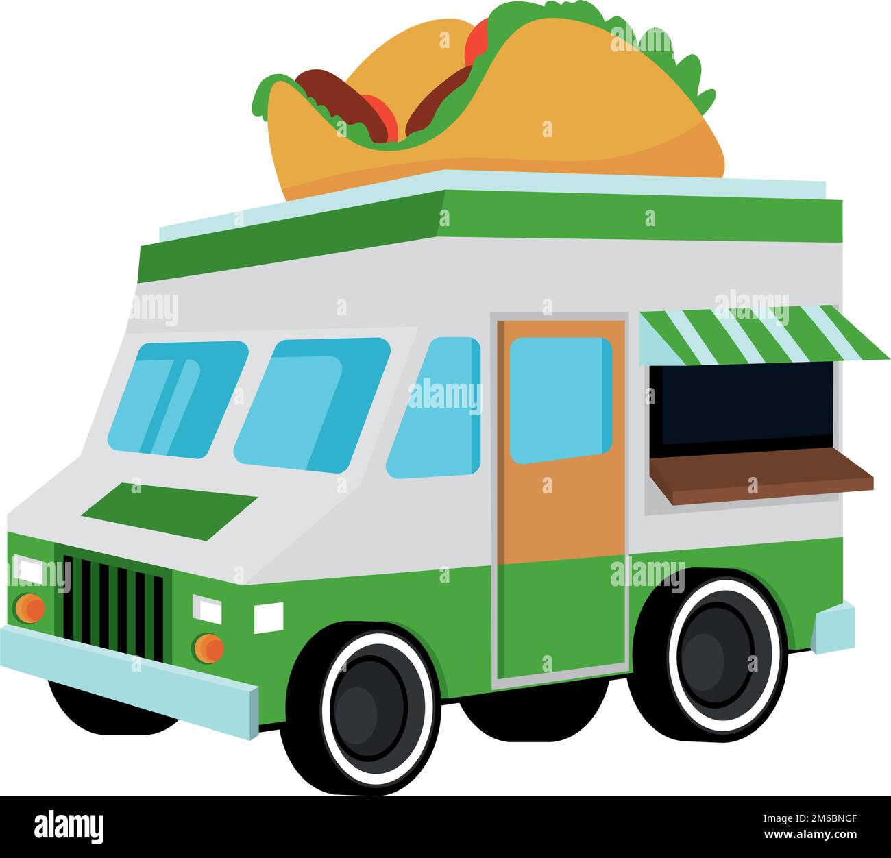 food truck tacos Stock Vector Image & Art - Alamy