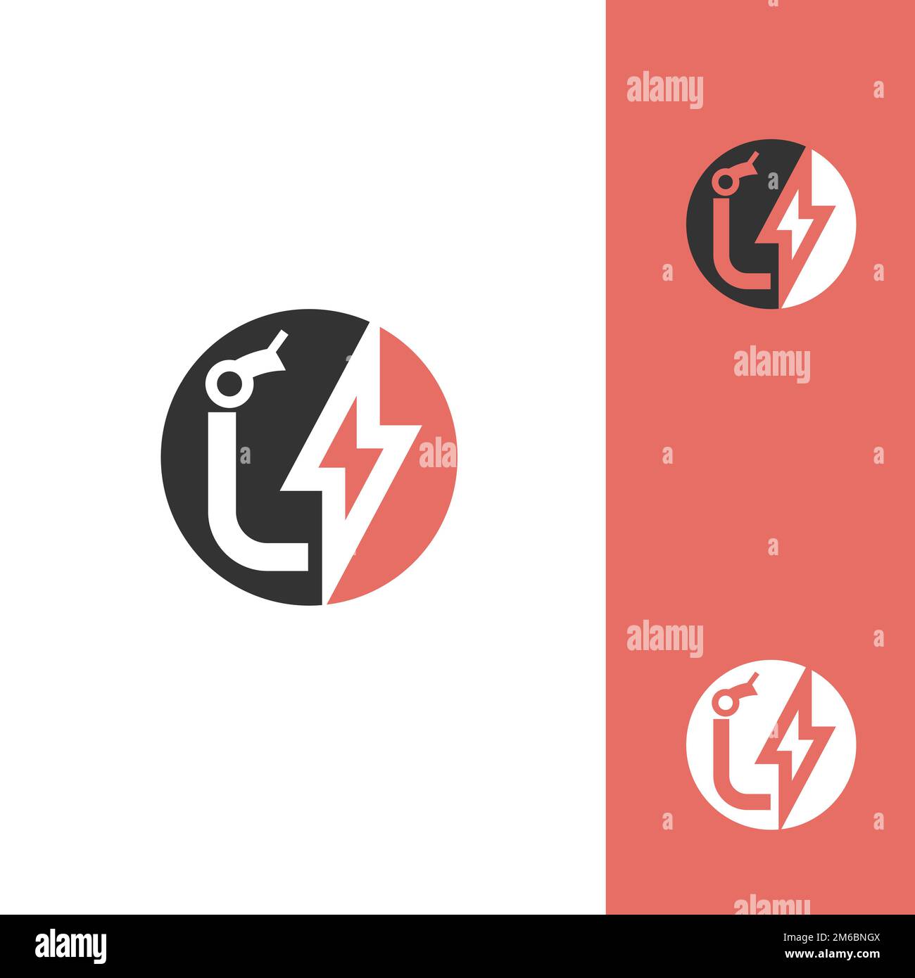 i Letter Logo. Lighting logo with i letter. Bolt Logo. Thunder Logo.EPS ...