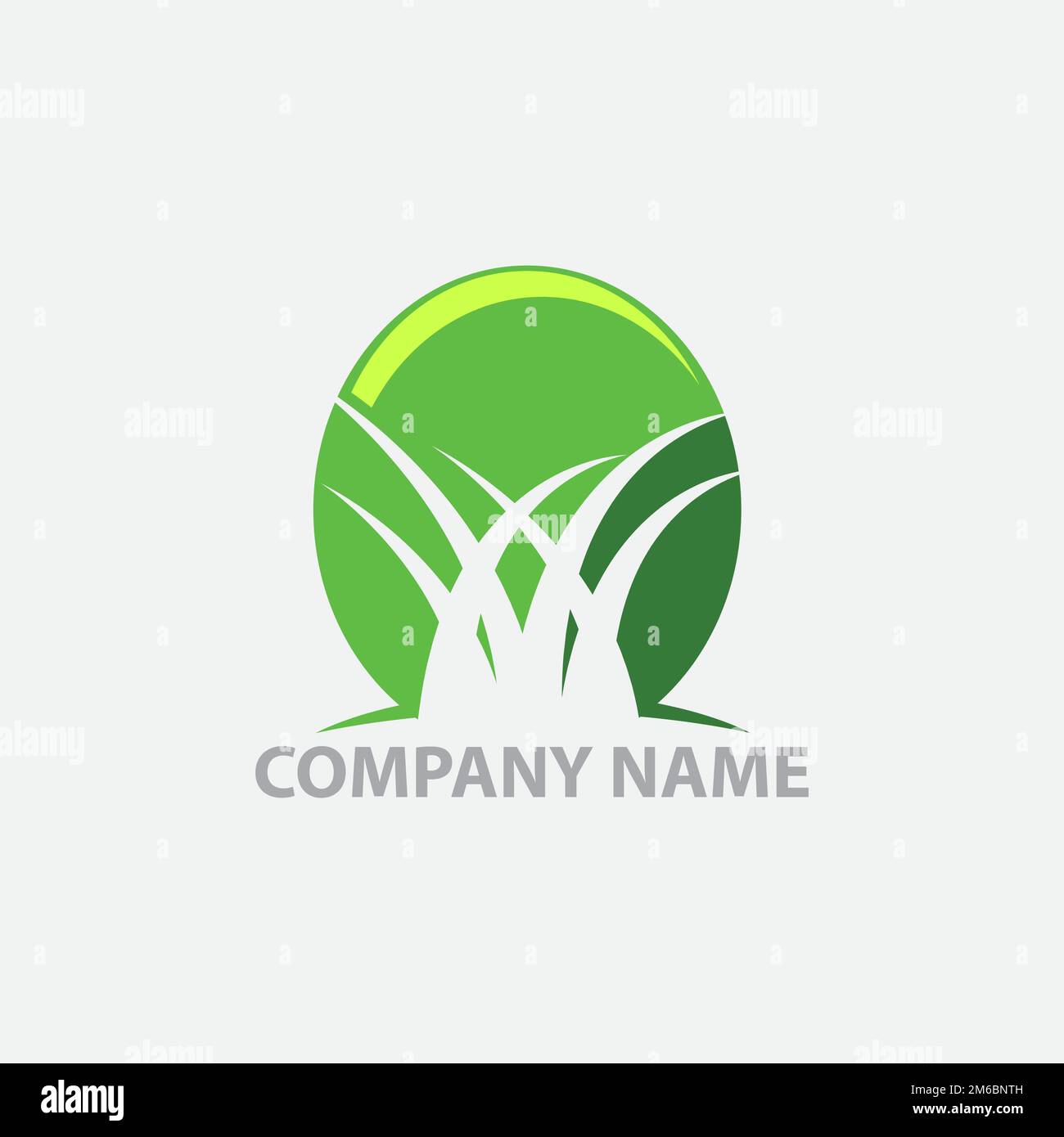 Green grass flat icon. Silhouette of grass. Green lawn. Template for ...