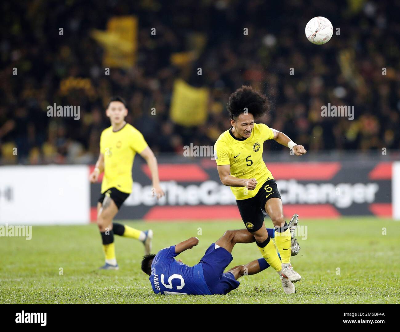 Sharul Nazeem Bin Zulpakar of Malaysia (R) and Shah Shahiran of ...