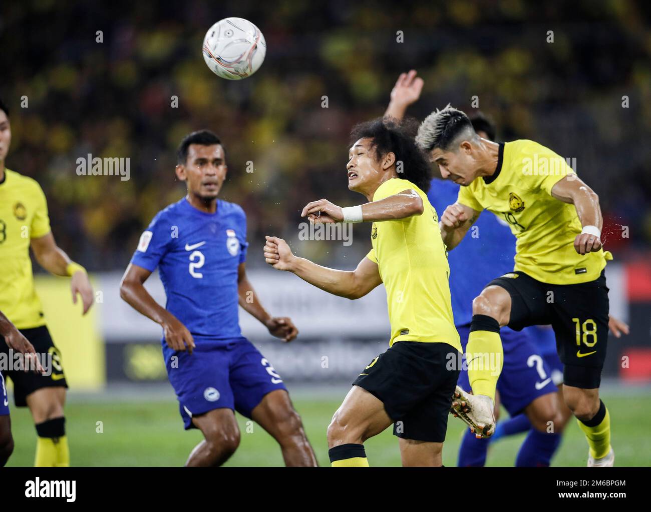 Kuala Lumpur, Malaysia. 03rd Jan, 2023. Brendan Seng Ling Gan (R) and ...