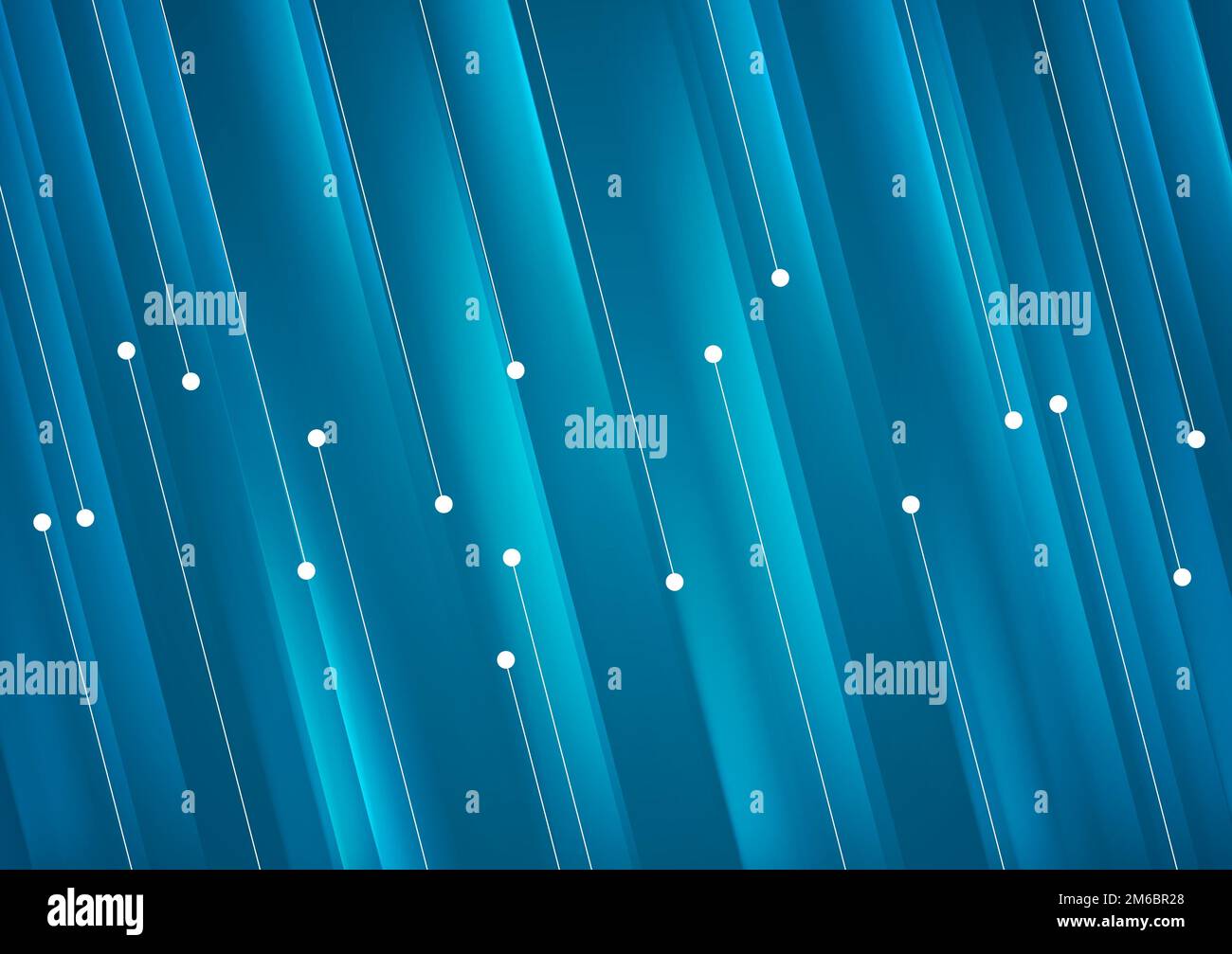 Blue tech stripes background and circuit board lines Stock Photo - Alamy