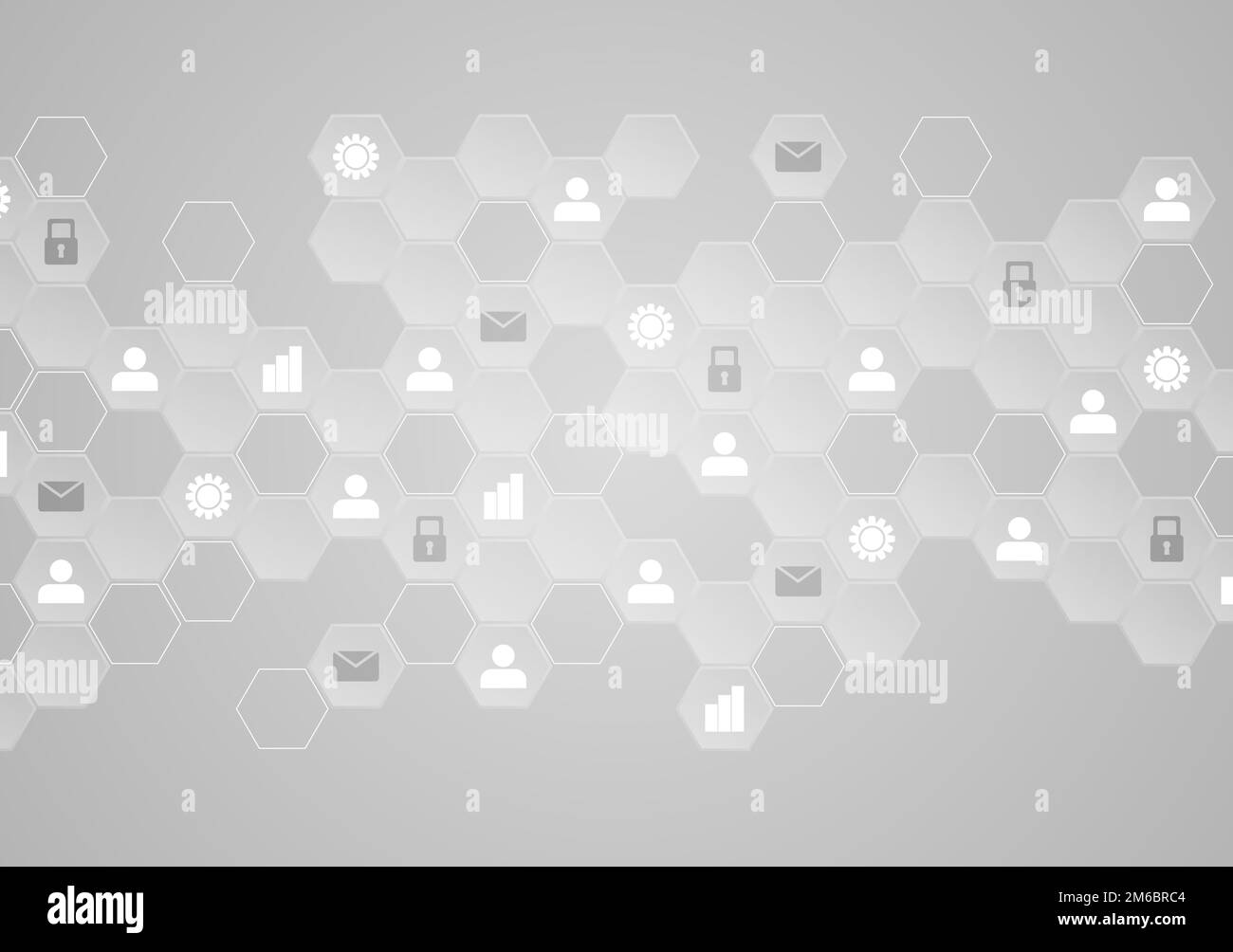Light grey tech communication abstract background Stock Photo - Alamy