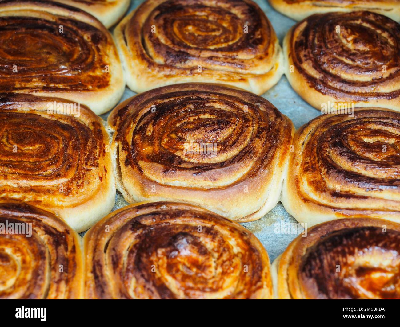 Oven baked buns hi-res stock photography and images - Alamy