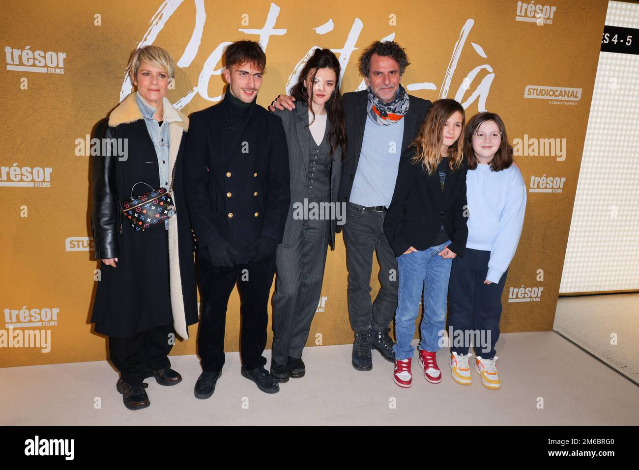 Paris, France. 03rd Jan, 2023. Director Eric Lartigau, Hugo Fernandes ...