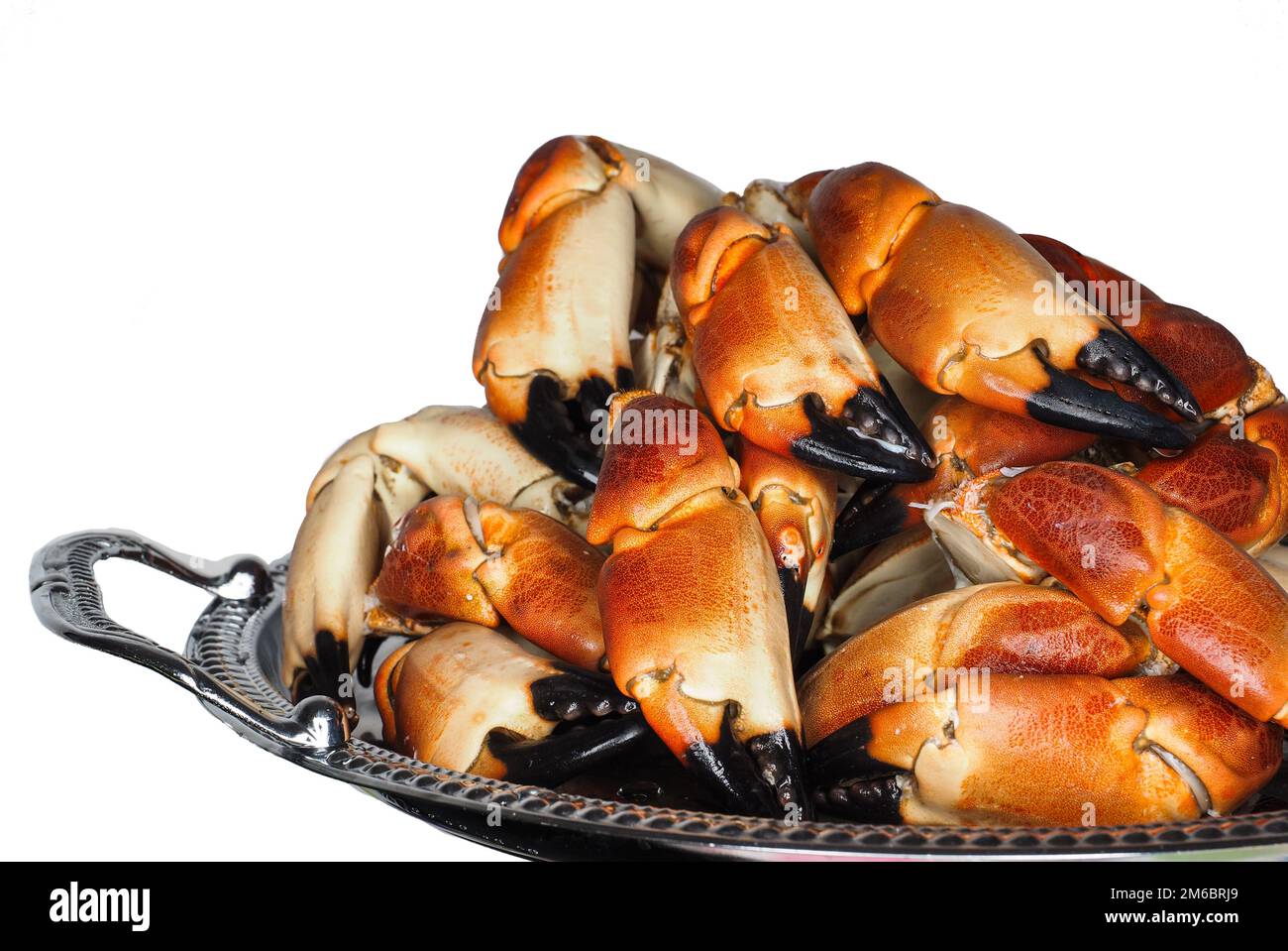 Pile of fresh boiled crab claws Stock Photo - Alamy
