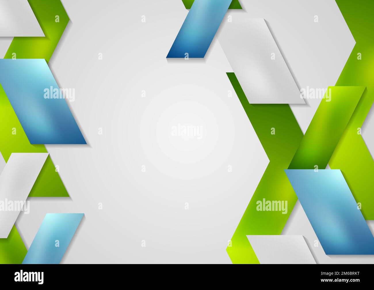 Bright tech geometric brochure template design Stock Photo - Alamy