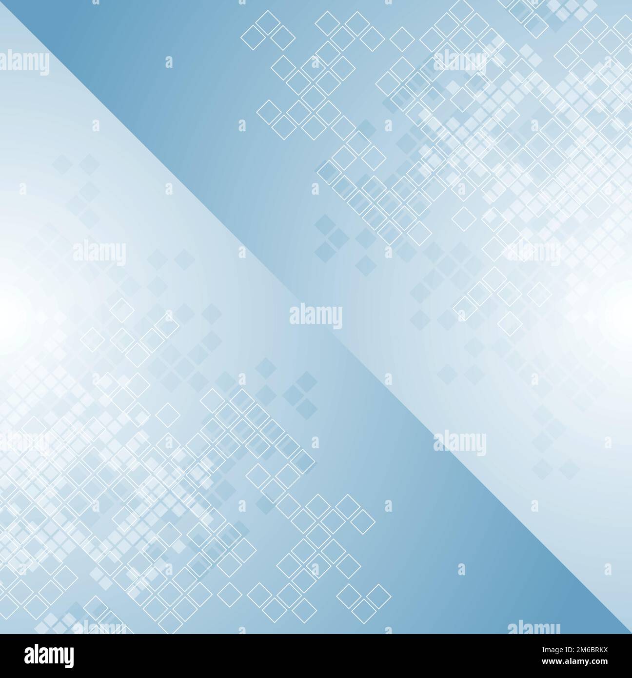 Blue tech geometric background design with squares Stock Photo - Alamy
