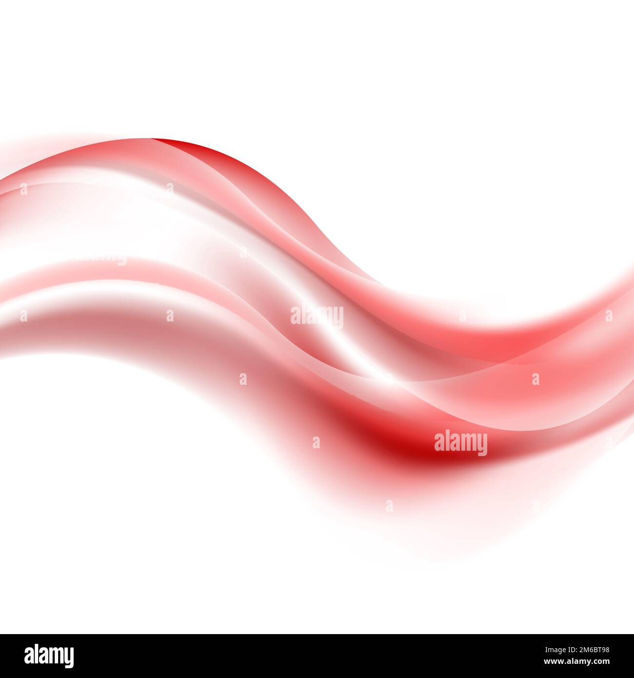 Abstract light red wavy lines background Stock Photo - Alamy