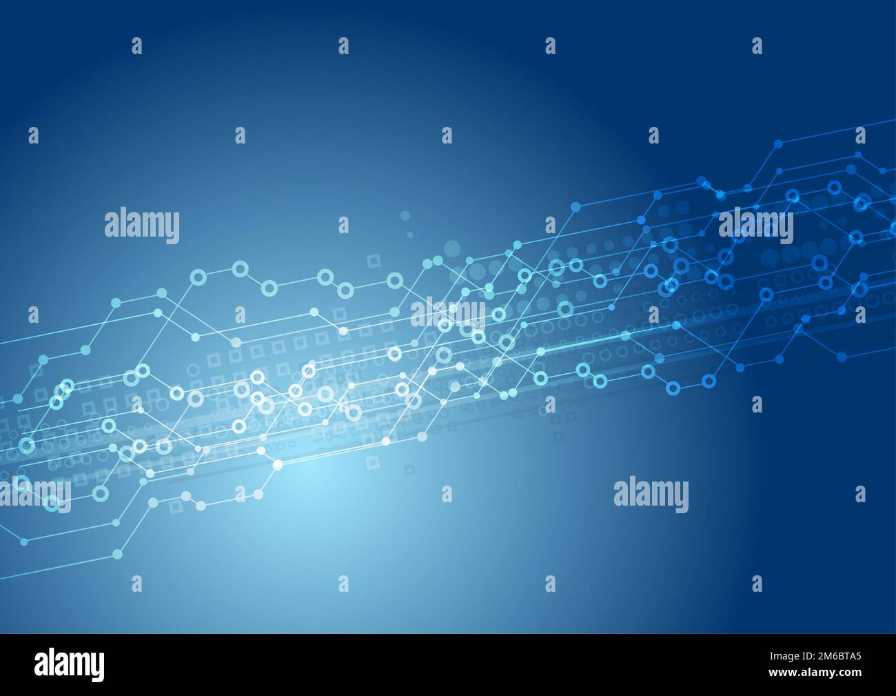Abstract tech geometric circuit board background Stock Photo - Alamy