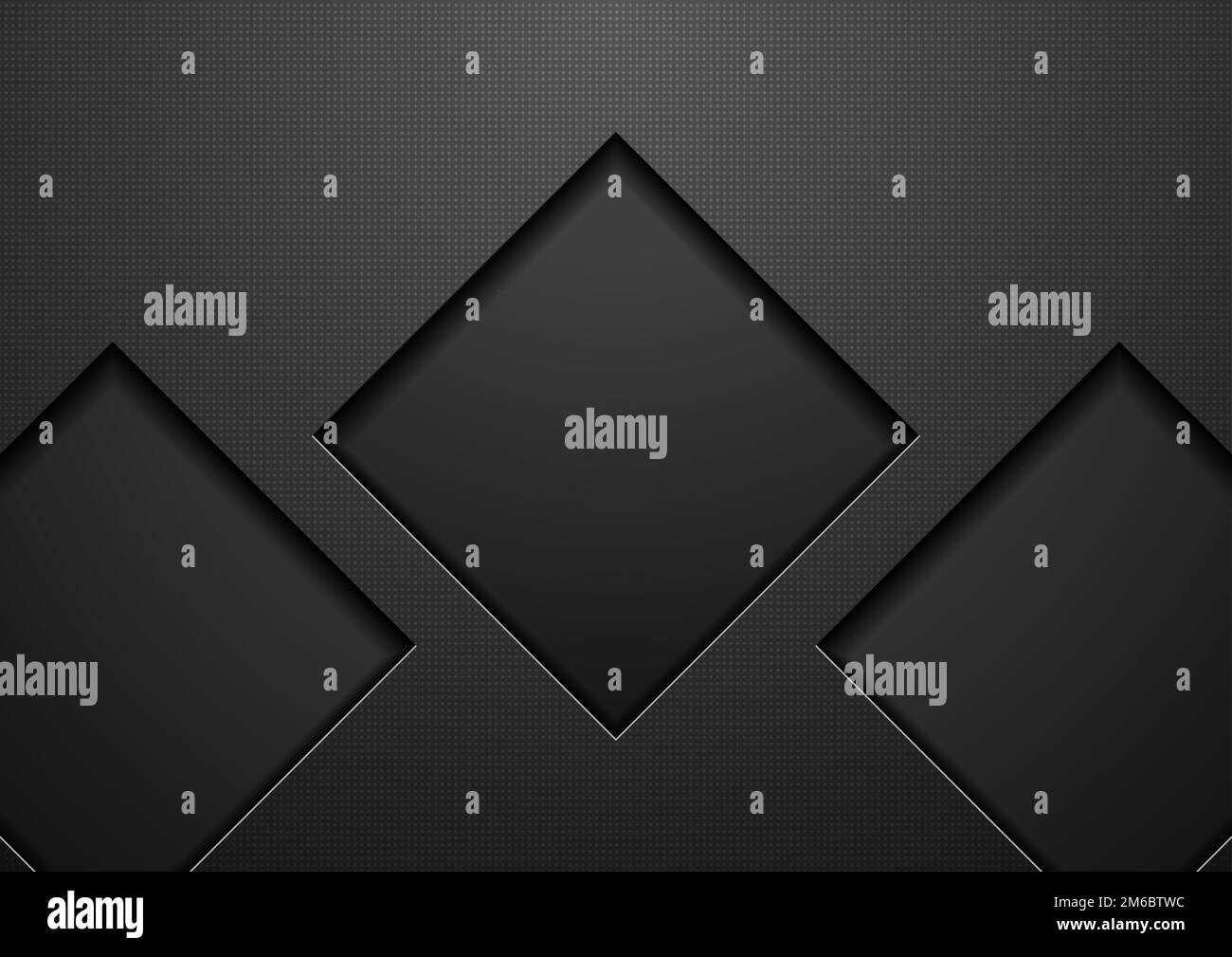 Abstract black geometric concept design Stock Photo - Alamy