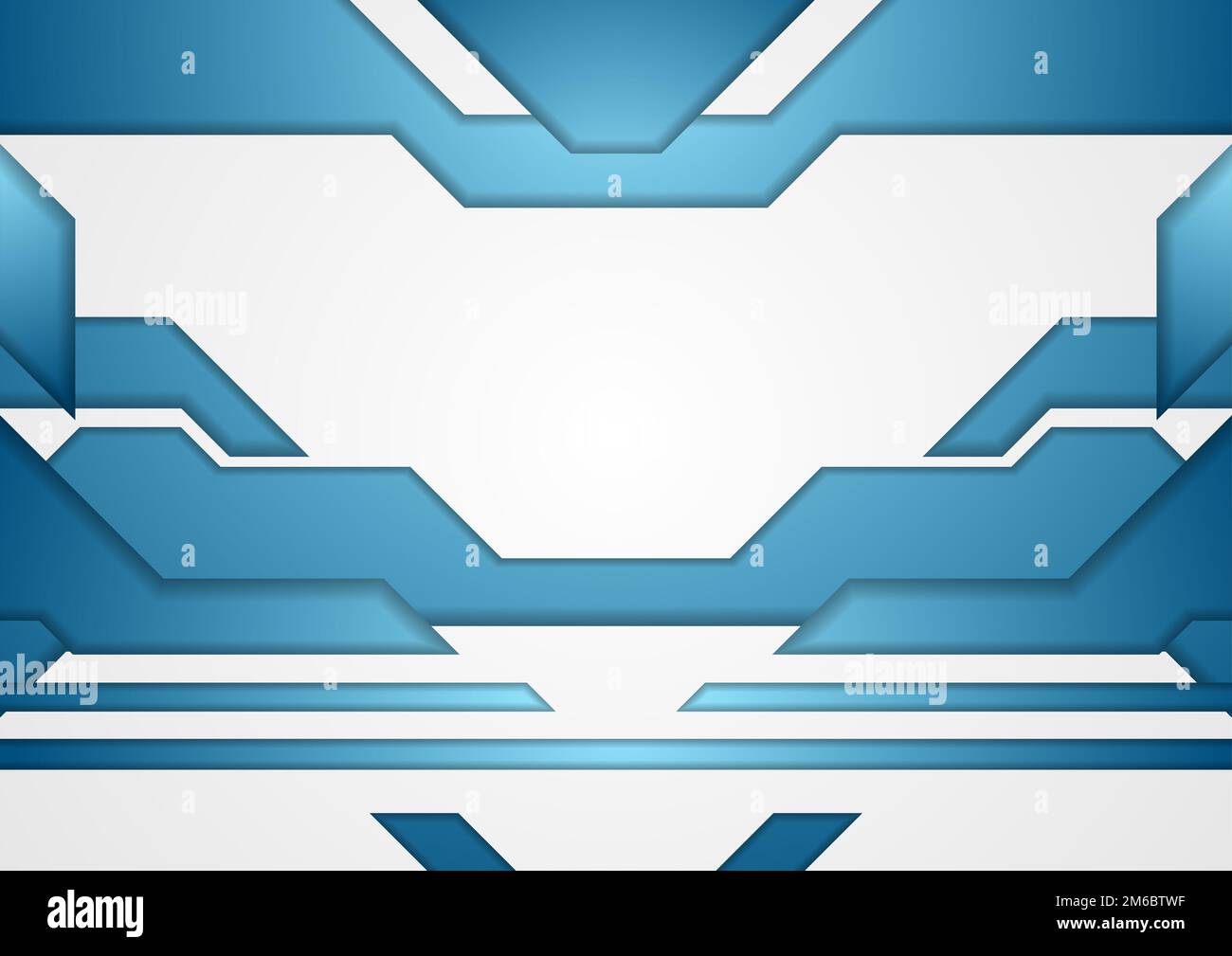 Abstract blue shiny tech layout concept background Stock Photo - Alamy
