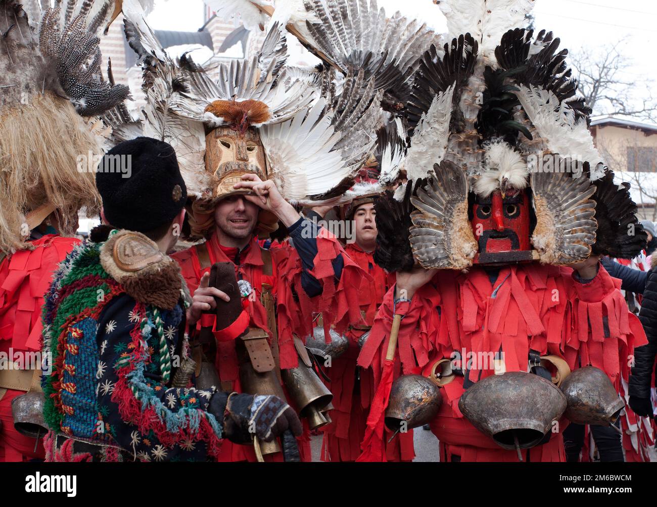 Kuker festival Breznik, Bulgaria Stock Photo - Alamy