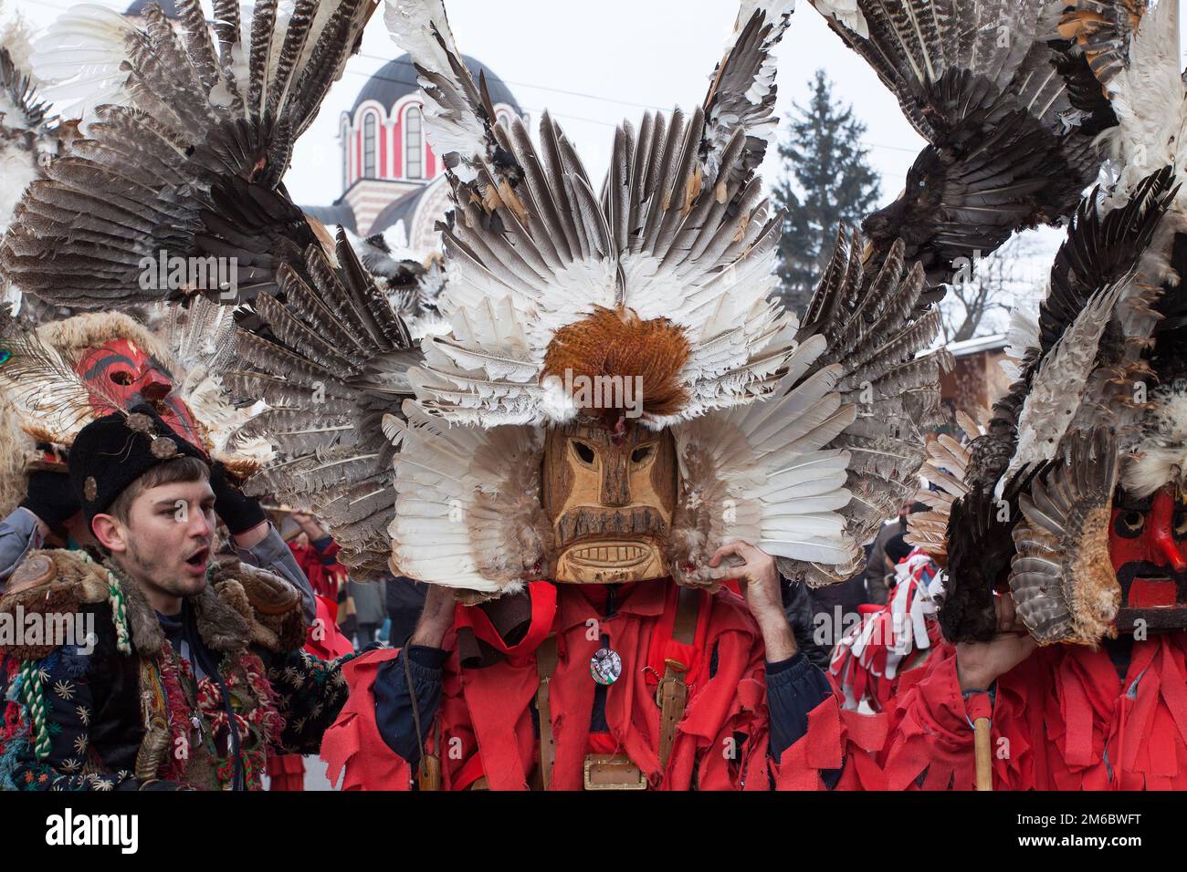 Kuker festival Breznik, Bulgaria Stock Photo - Alamy