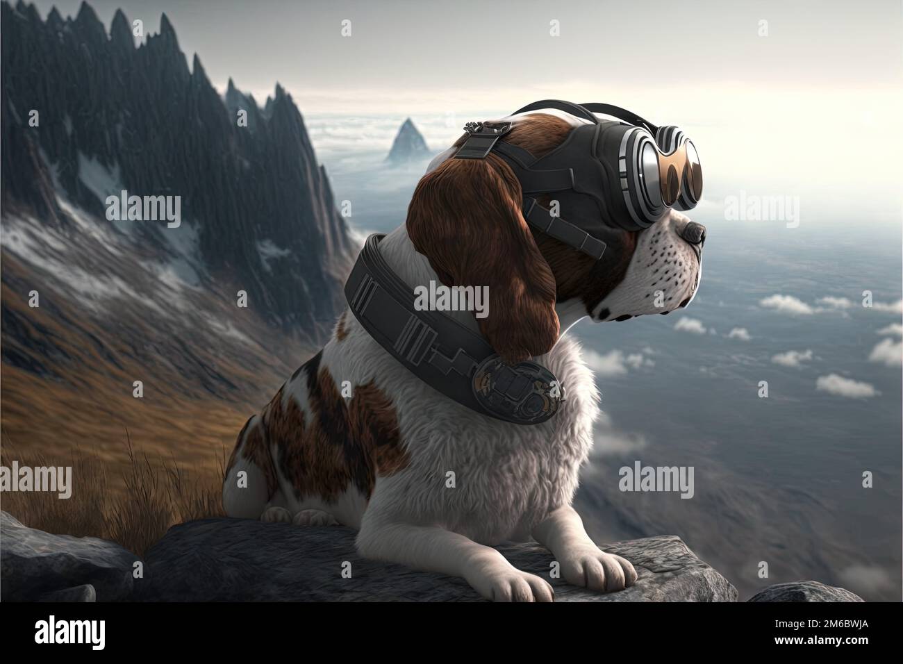 3d cute puppy dog wearing hi-res stock photography and images - Alamy