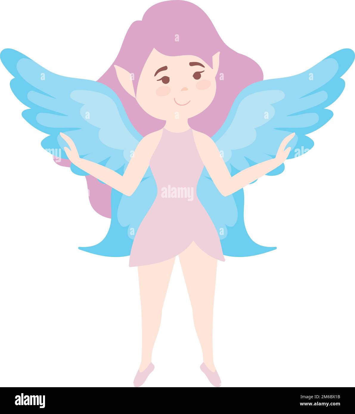 cute fairy cartoon Stock Vector Image & Art - Alamy
