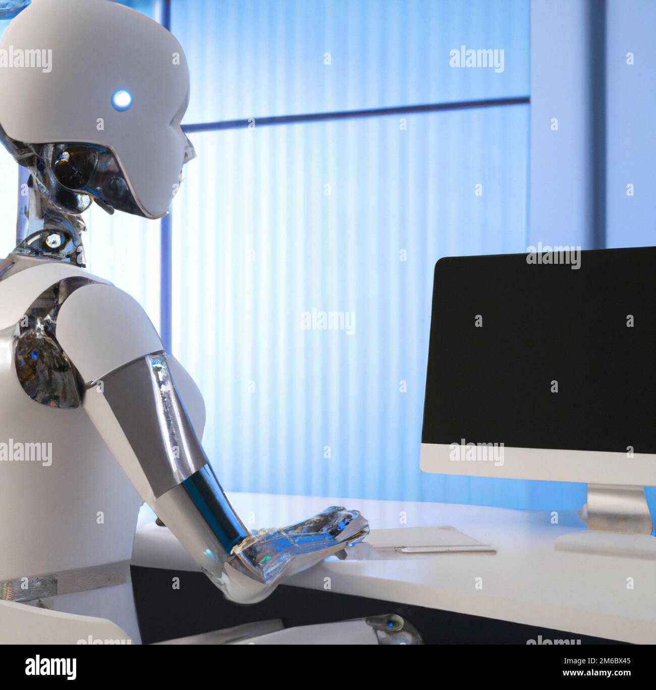 Ai computer person hi-res stock photography and images - Alamy