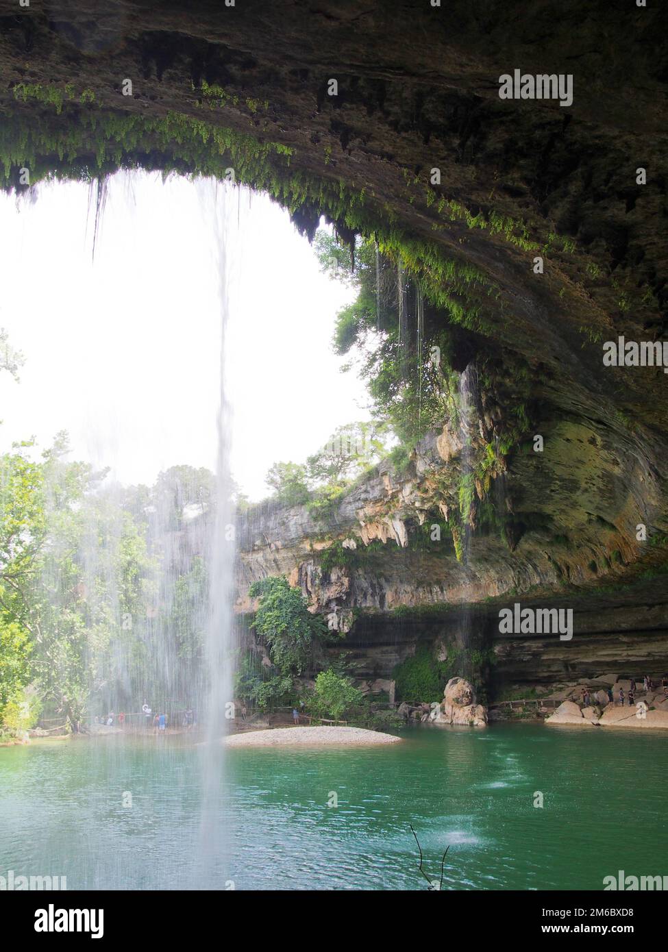 Hamilton pool preserve swimming hole hi-res stock photography and ...