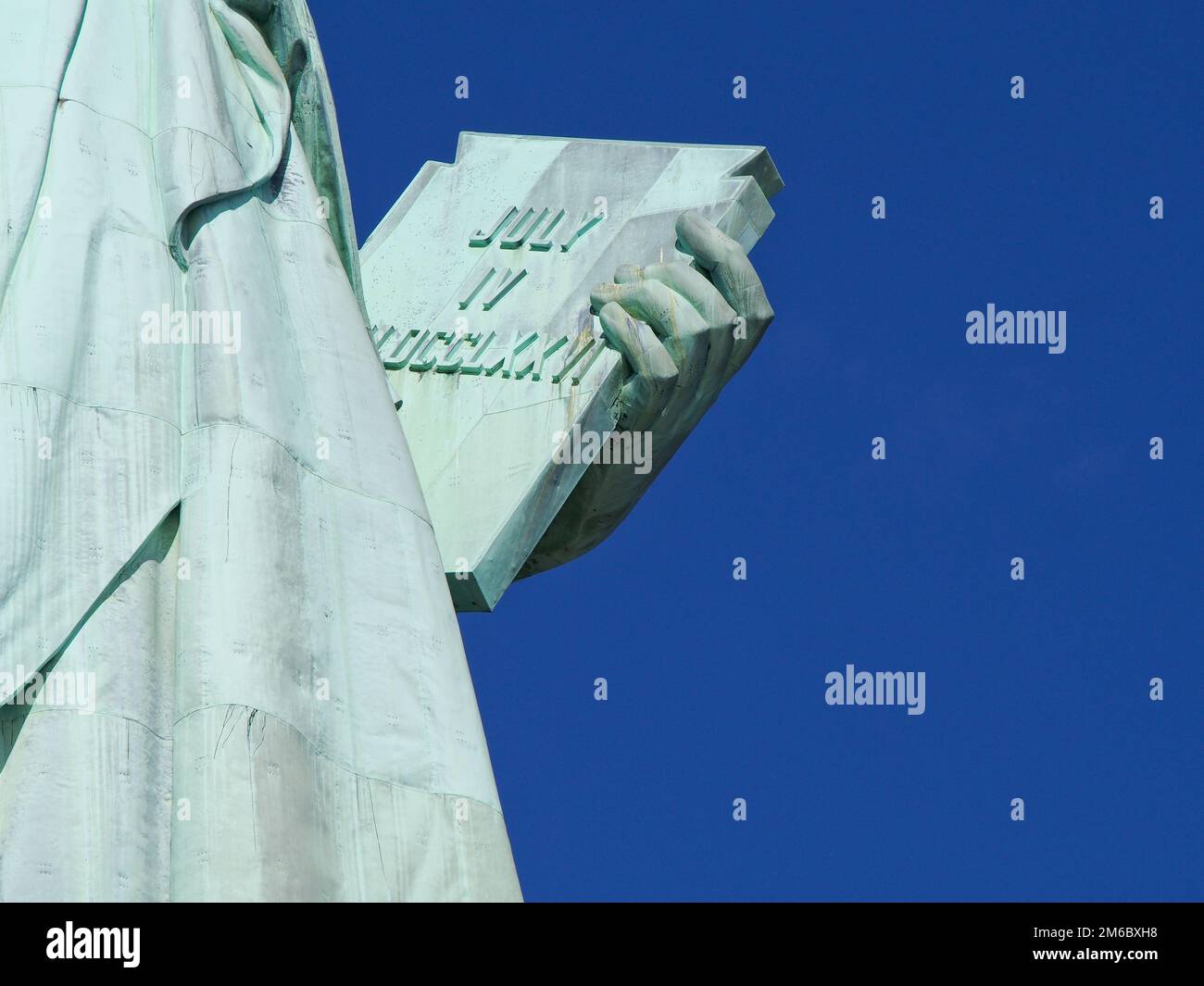 Detail of the Statue of Liberty New York City Stock Photo - Alamy