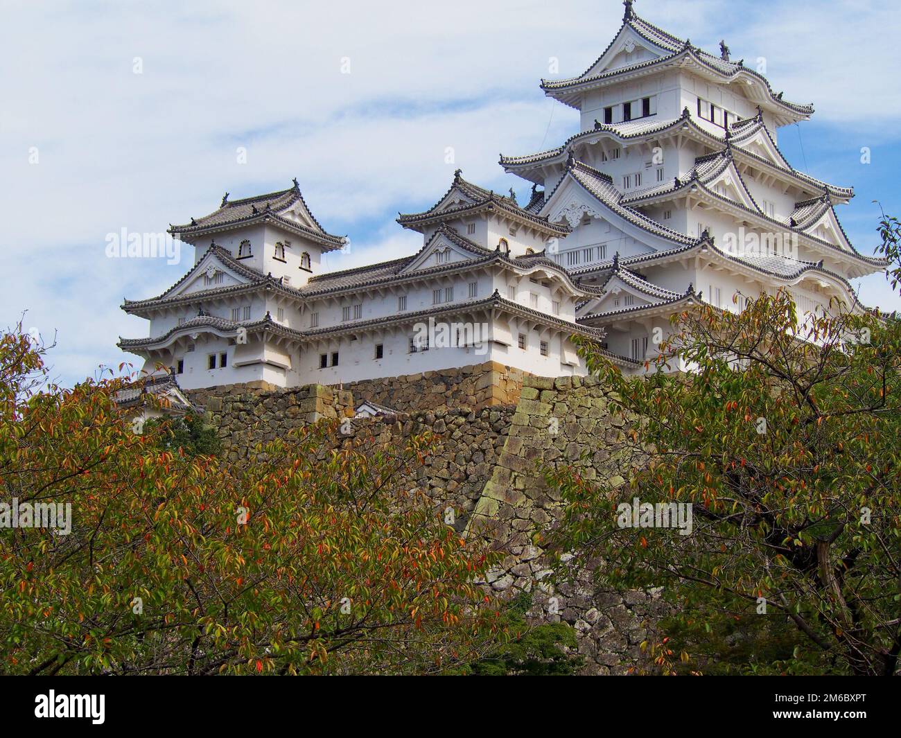 Traditional Japanese Himeji Castle Stock Photo - Alamy