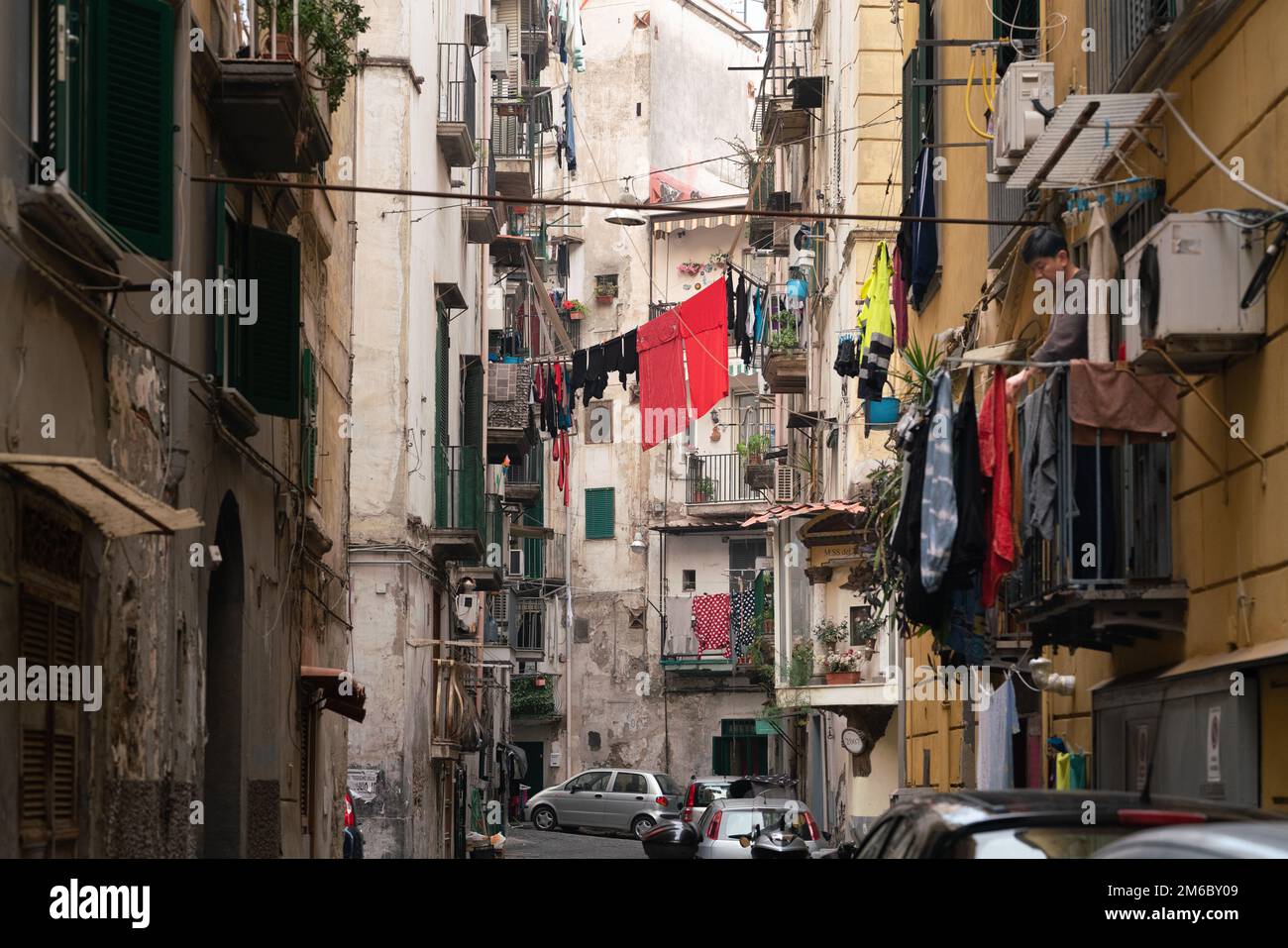 Spanish quarter, Naples, Italy Stock Photo - Alamy