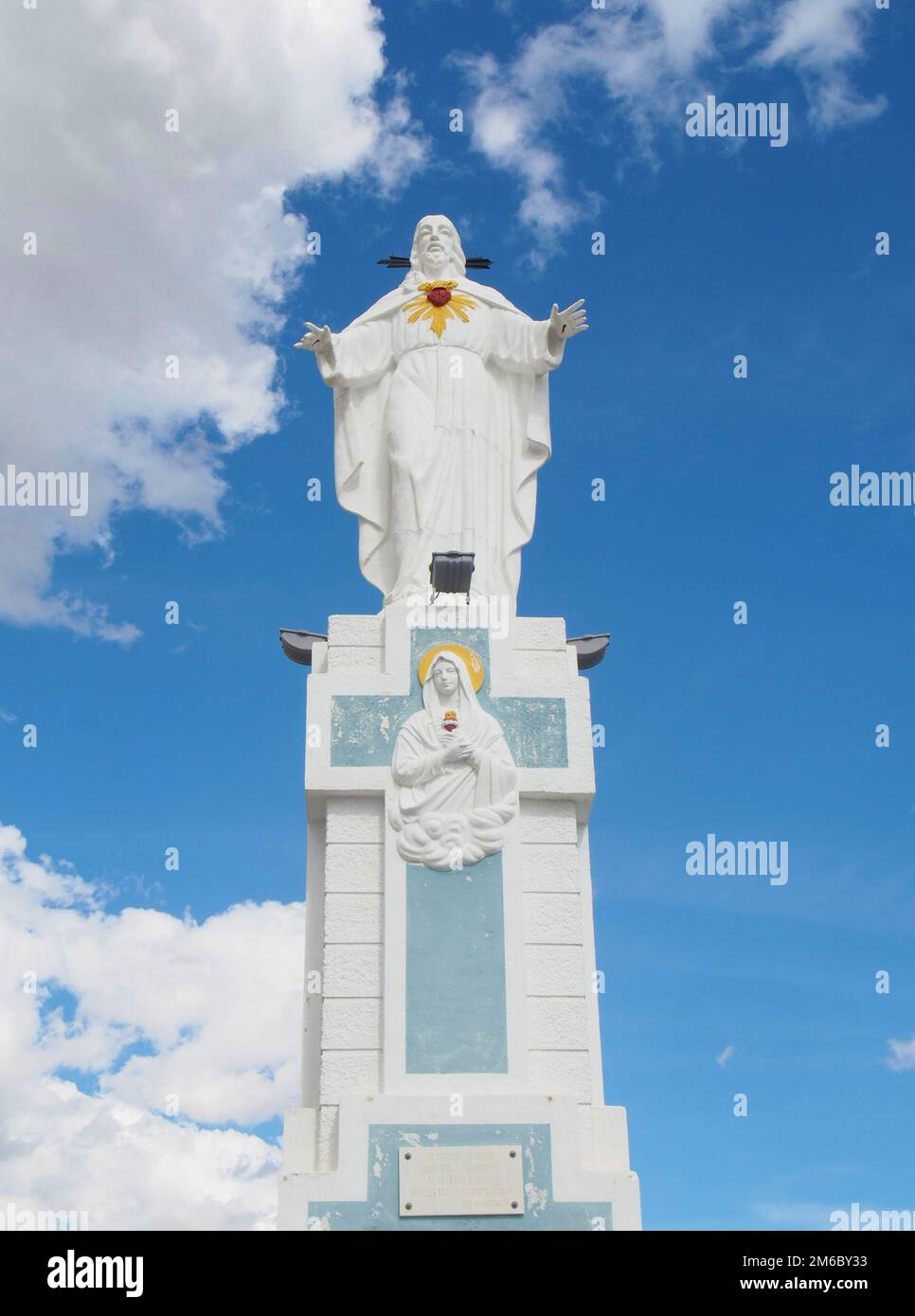 Statue of Jesus in Rural Andalusia Spain Stock Photo - Alamy