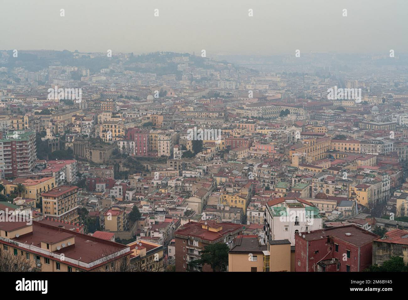 Naples birds eye view hi-res stock photography and images - Alamy