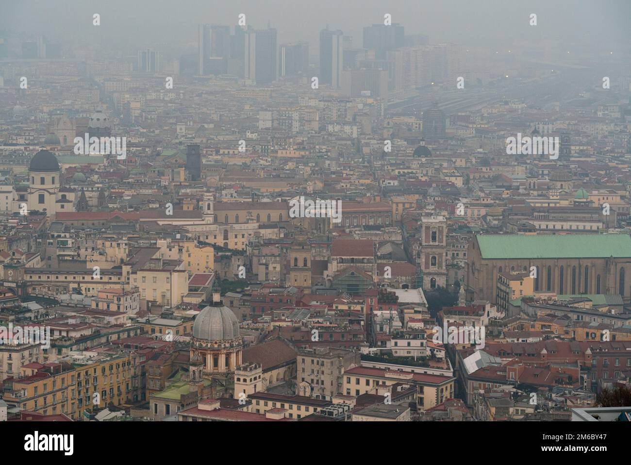Naples birds eye view hi-res stock photography and images - Alamy