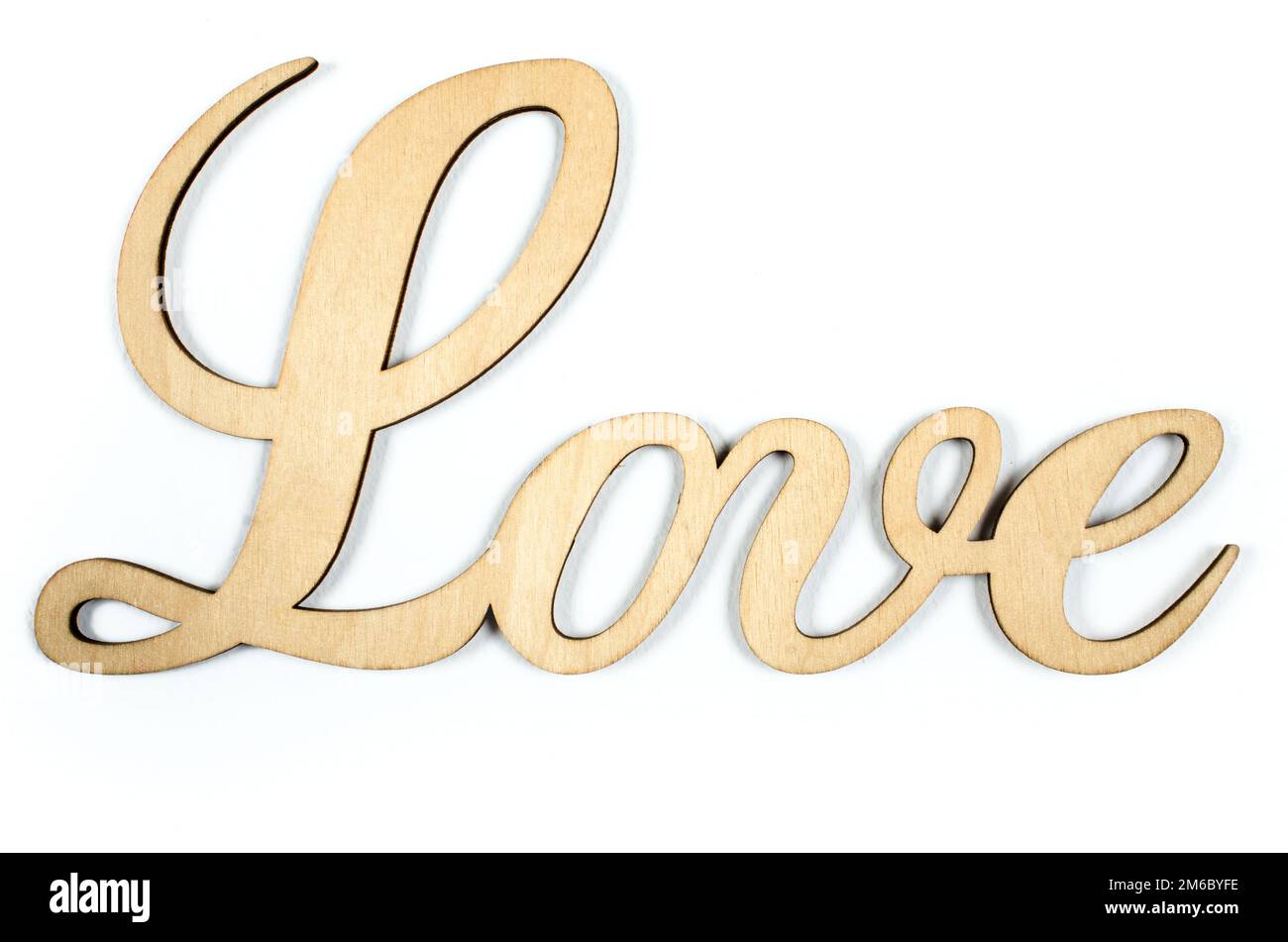 Card inscription love Cut Out Stock Images & Pictures - Alamy
