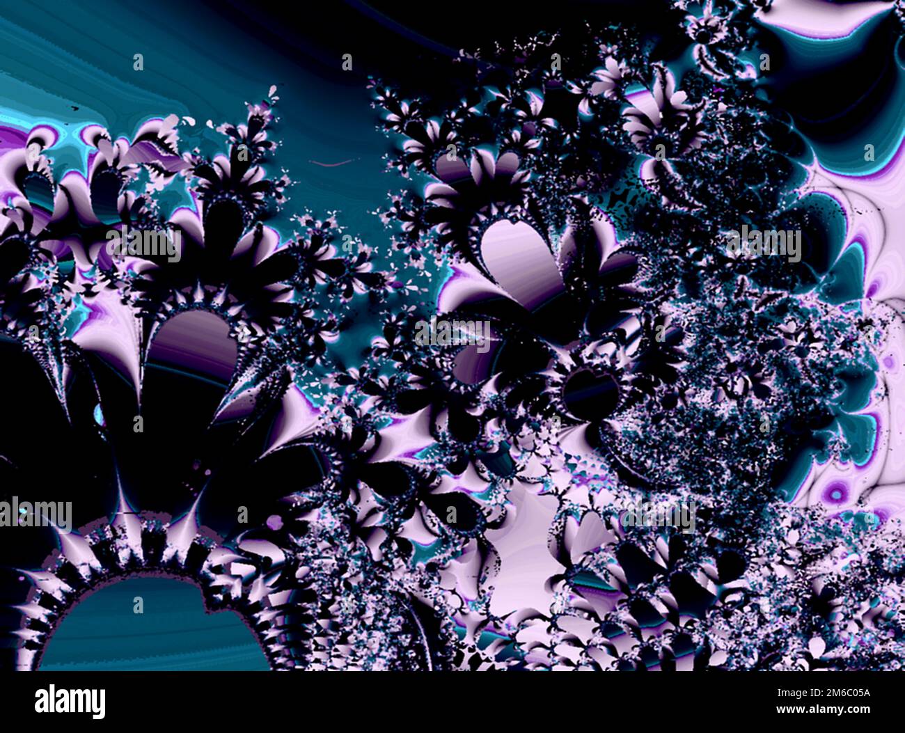 black and blue abstract line drawing, digital graphics, design Stock ...