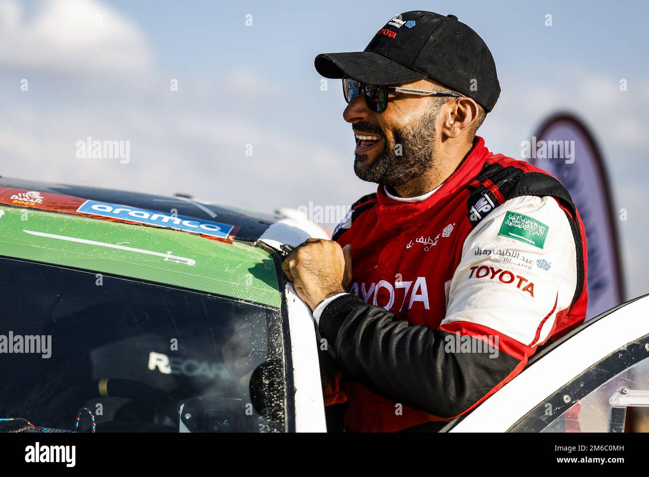 Al RAJHI Yazeed (sau), Overdrive Racing, Toyota Hilux, Auto, FIA W2RC ...