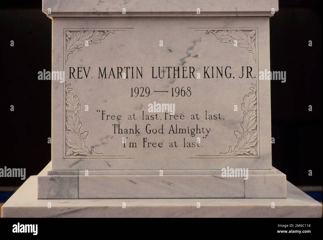 Martin Luther King Tombstone