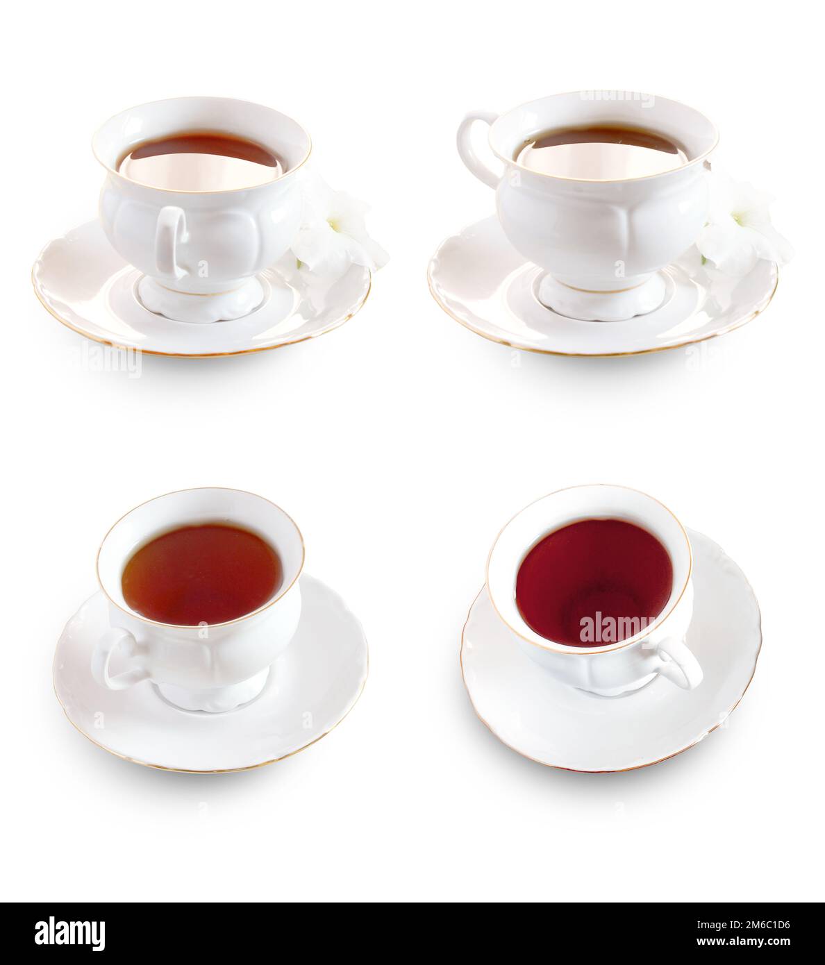 Cup herbal tea isolate Cut Out Stock Images & Pictures - Alamy