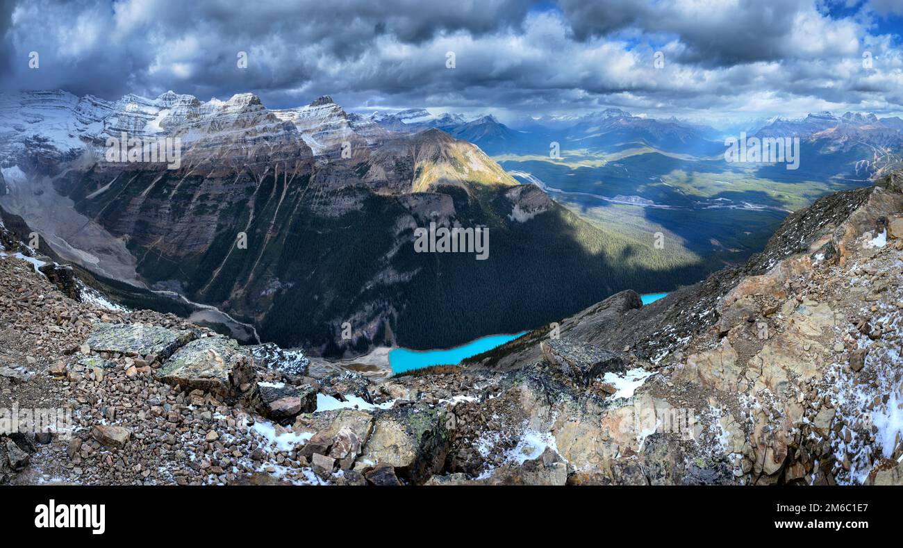 View from Fairview Mountain Peak Stock Photo - Alamy