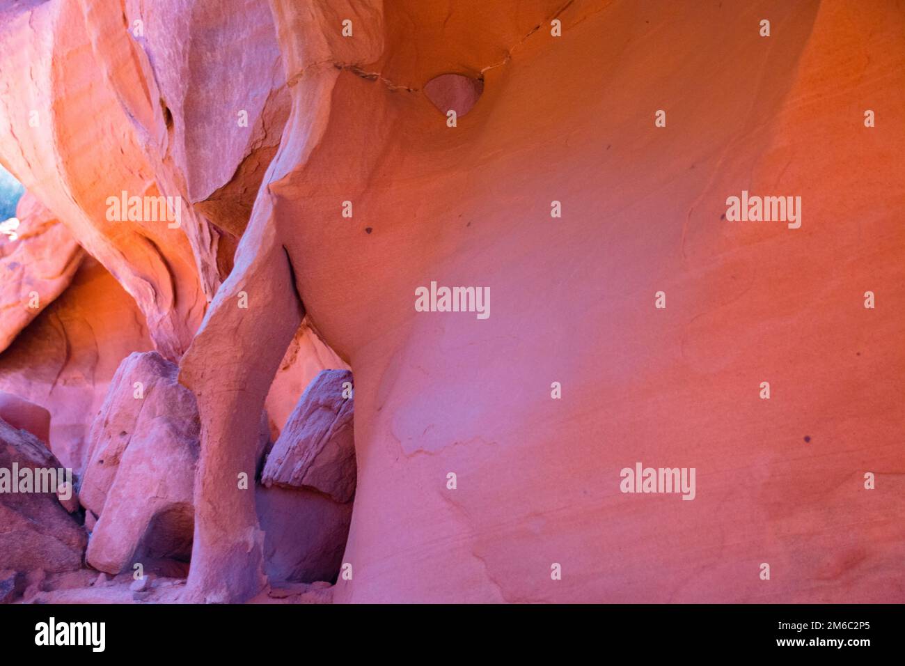 Red rock sandstone in the lake mead national recreation area, Nevada ...