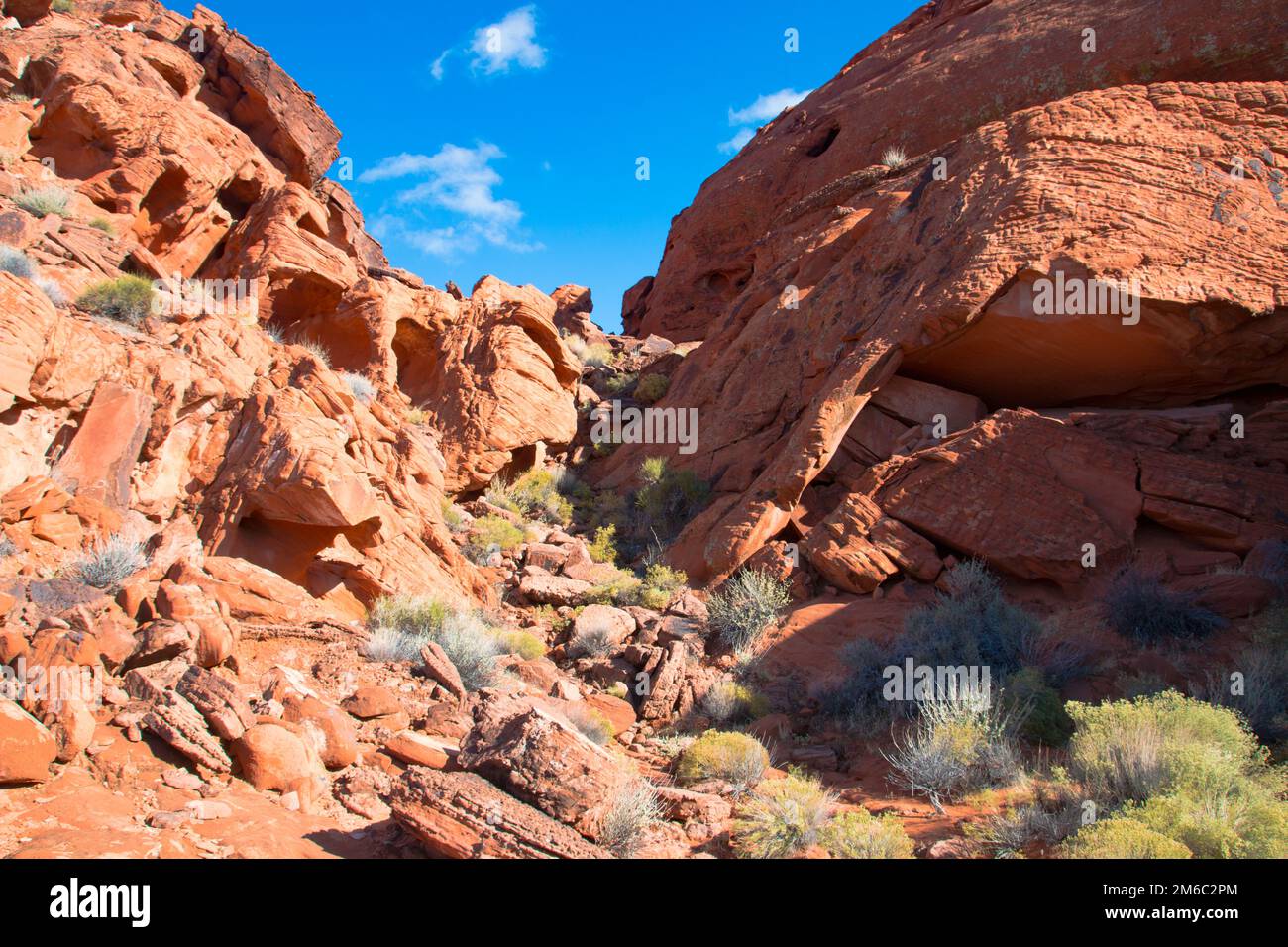 Red rock sandstone in the lake mead national recreation area, Nevada ...