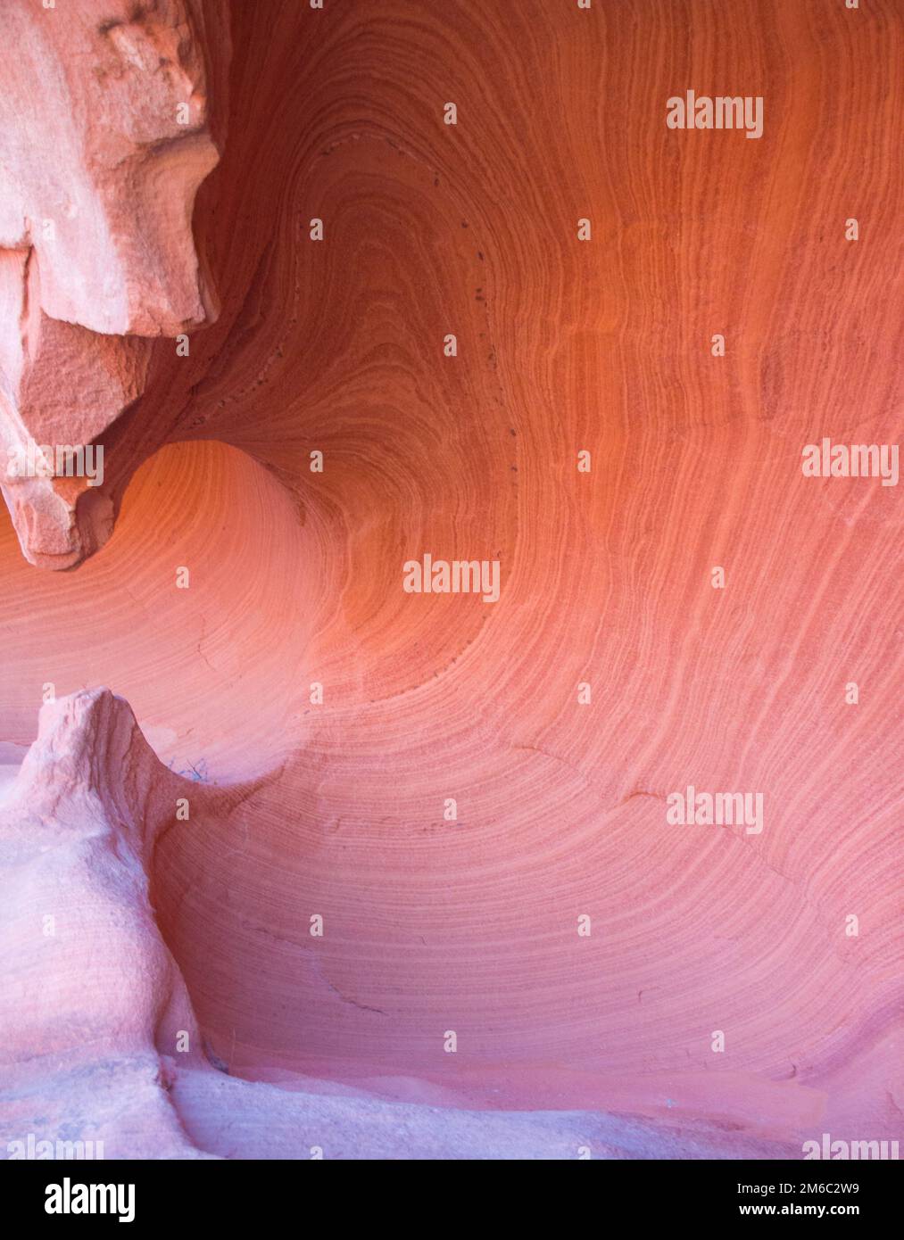 Red rock sandstone in the lake mead national recreation area, Nevada ...