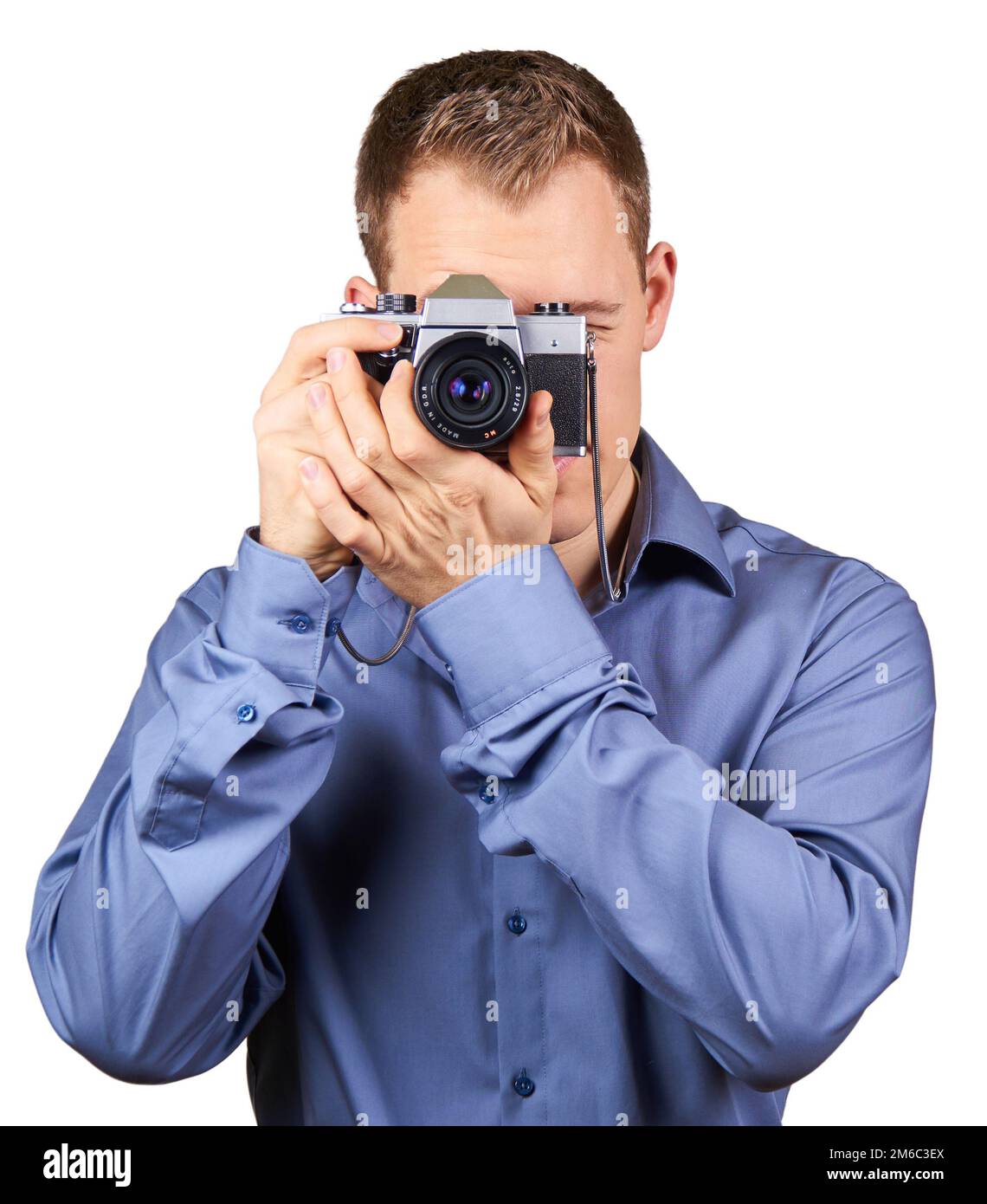 Person holding camera vintage hi-res stock photography and images - Alamy
