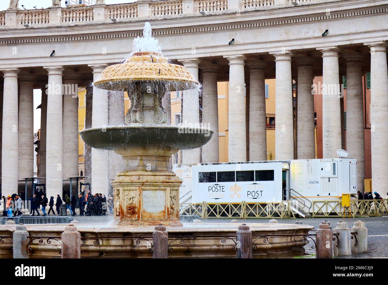 Vatican City, Holy See – Vatican Post Office at Saint Peter's square ...