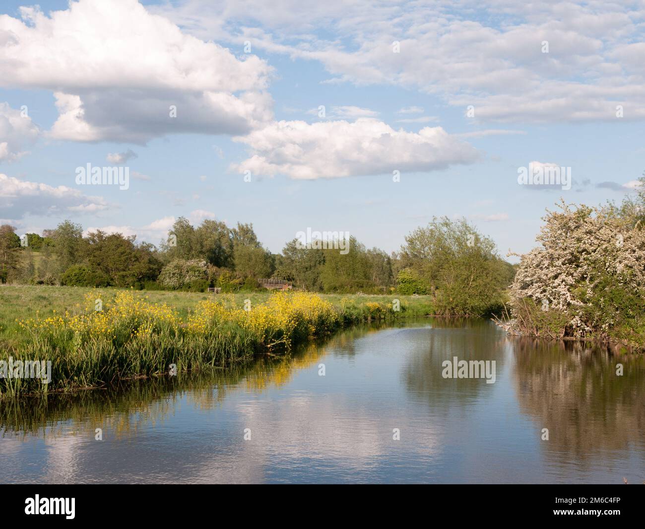 An incredible river running through the country location and landscape ...