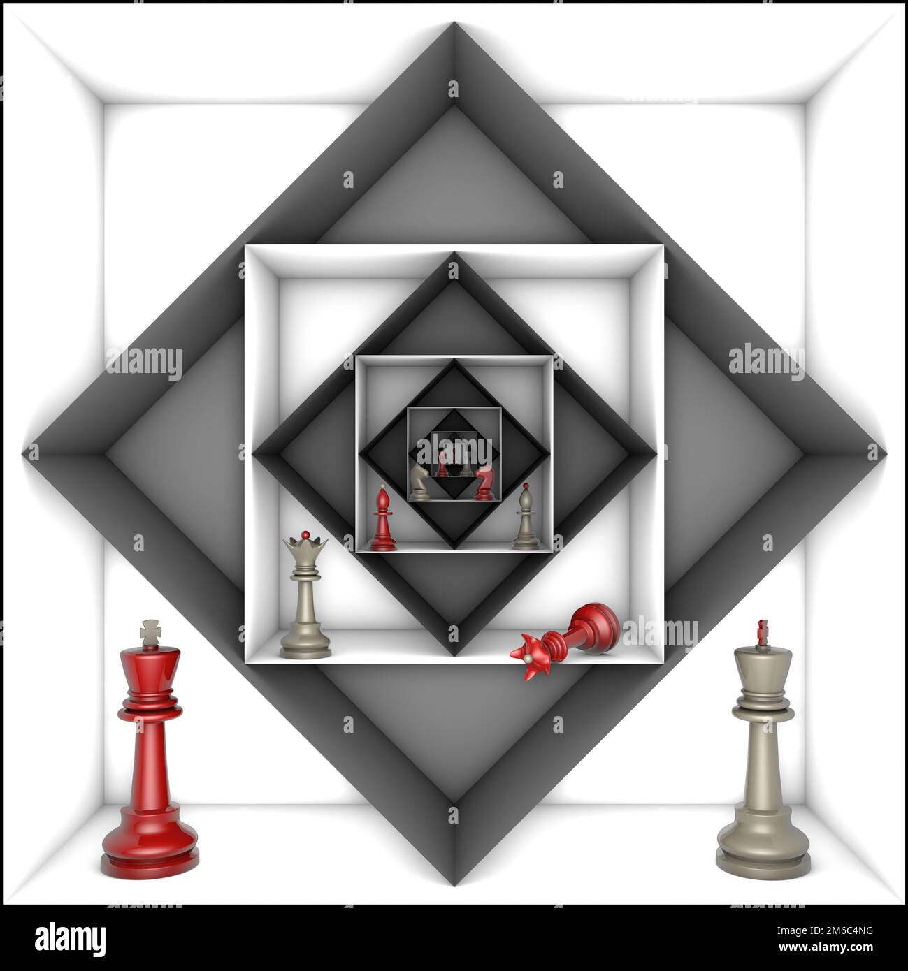 Power and freedom (chess metaphor Stock Photo - Alamy