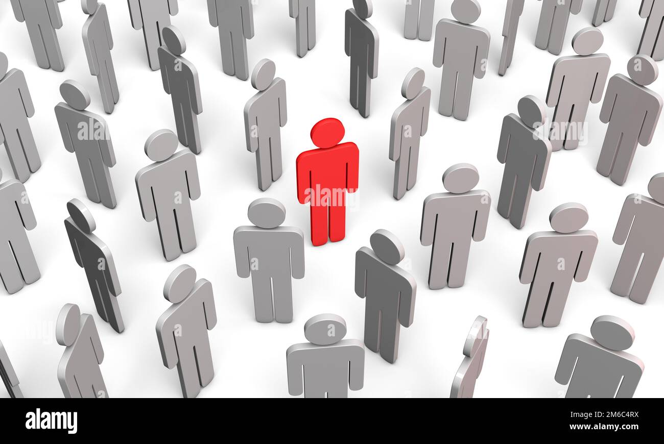 Forum (symbolic figures of people Stock Photo - Alamy